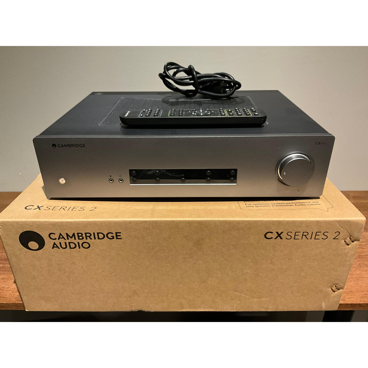 Cambridge Audio CXA 61 series 2, Integrated Amplifier, Pre loved — The Audio Tailor