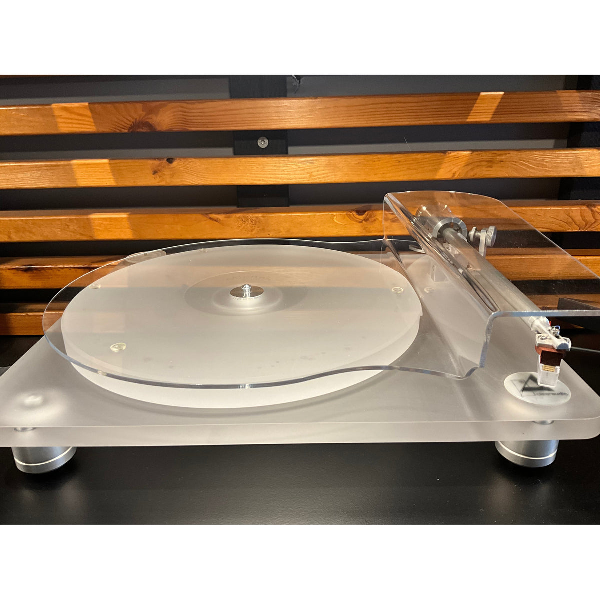 Clear Audio Emotion Turntable with satisfy arm and classic wood cartri ...