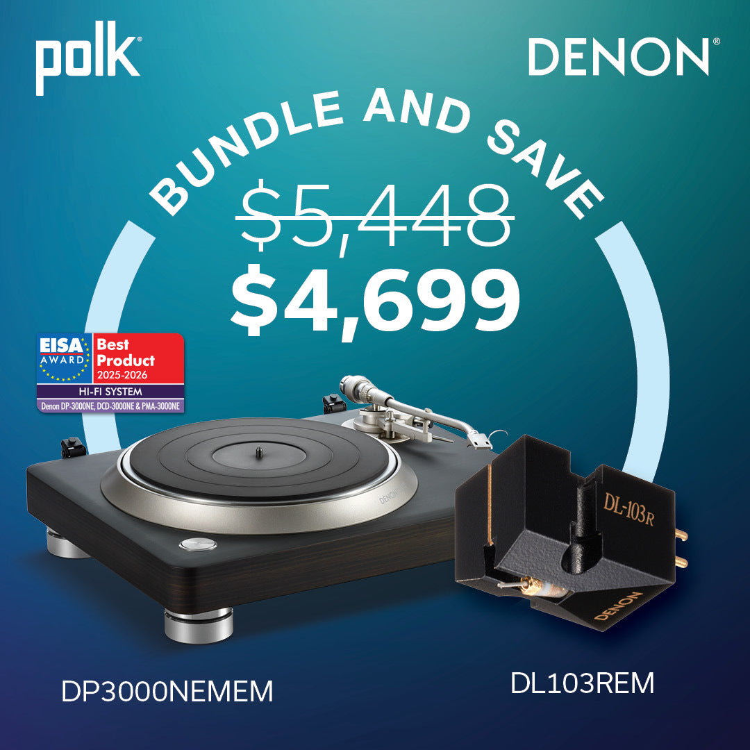 Denon DP3000 & Denon DL103R - Bundle — The Audio Tailor