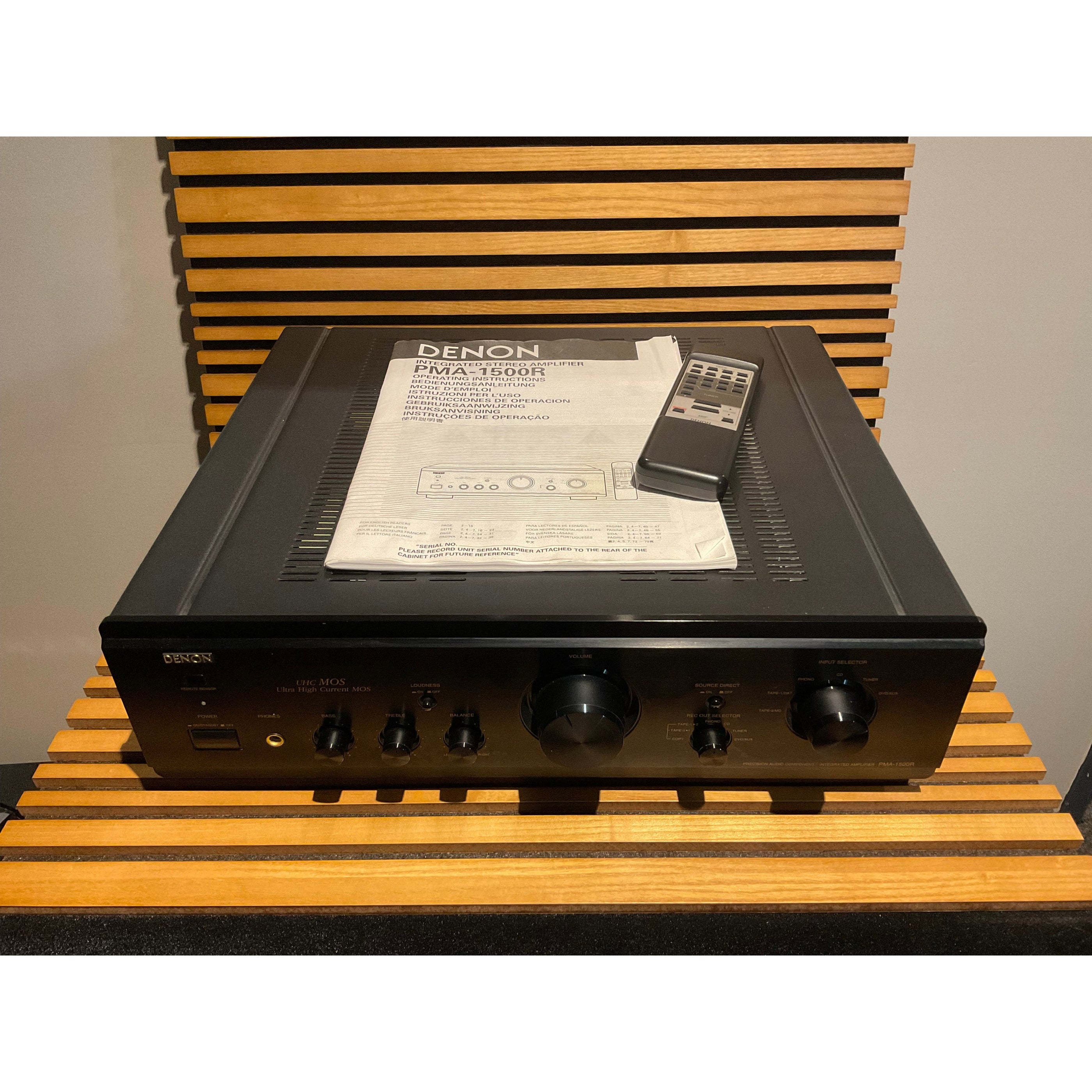 Denon - PMA-1500R - Integrated Amplifier Japanese built (Trade-In) wit ...