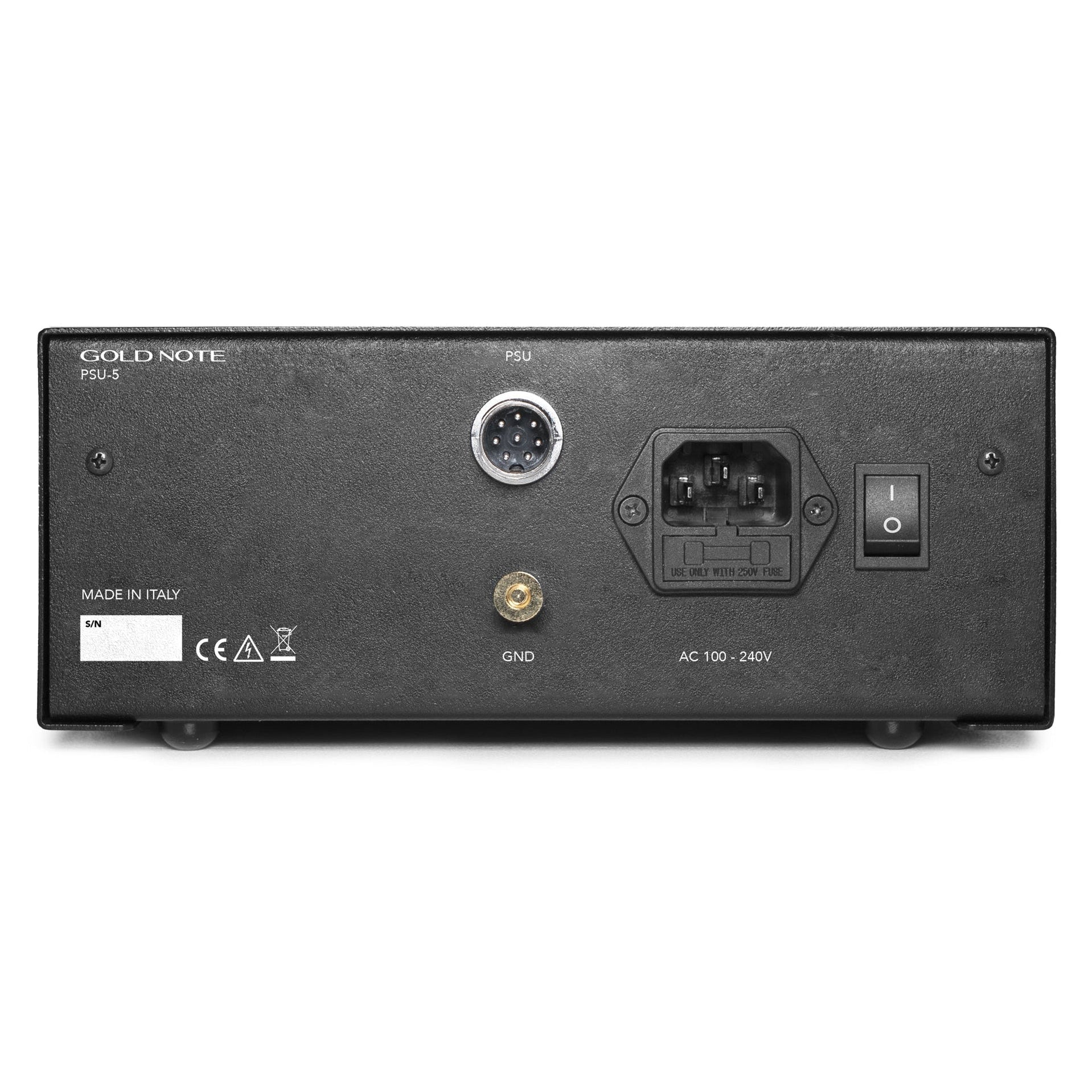 Gold Note - PSU-5 - Phono Stage power supply — The Audio Tailor