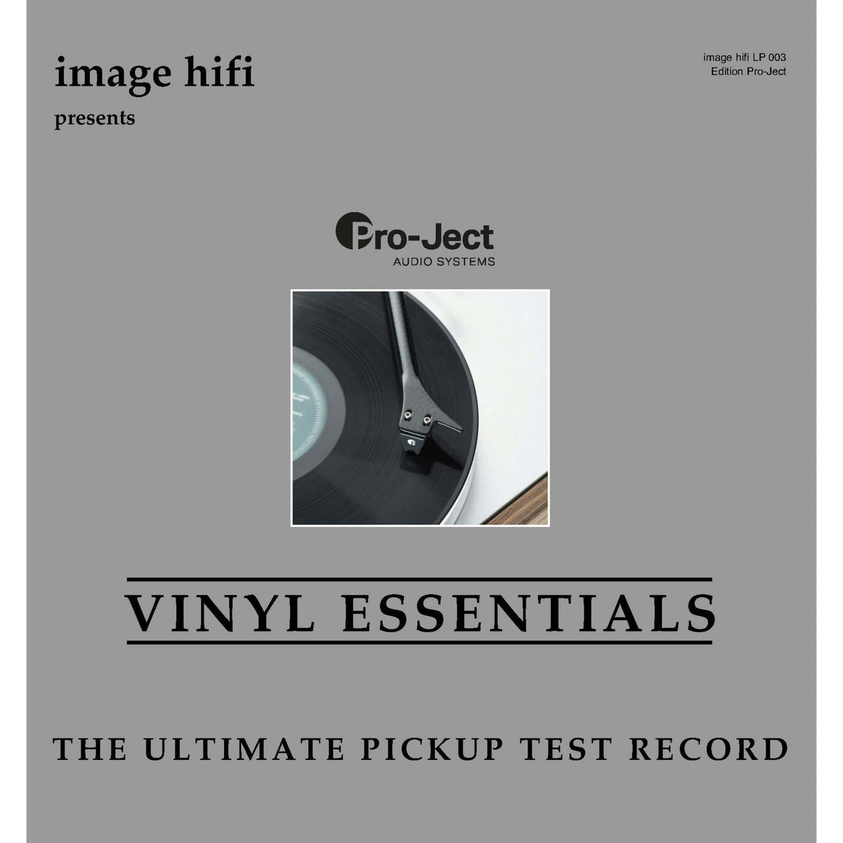 Pro-Ject - Vinyl Essentials Calibration LP Record — The Audio Tailor