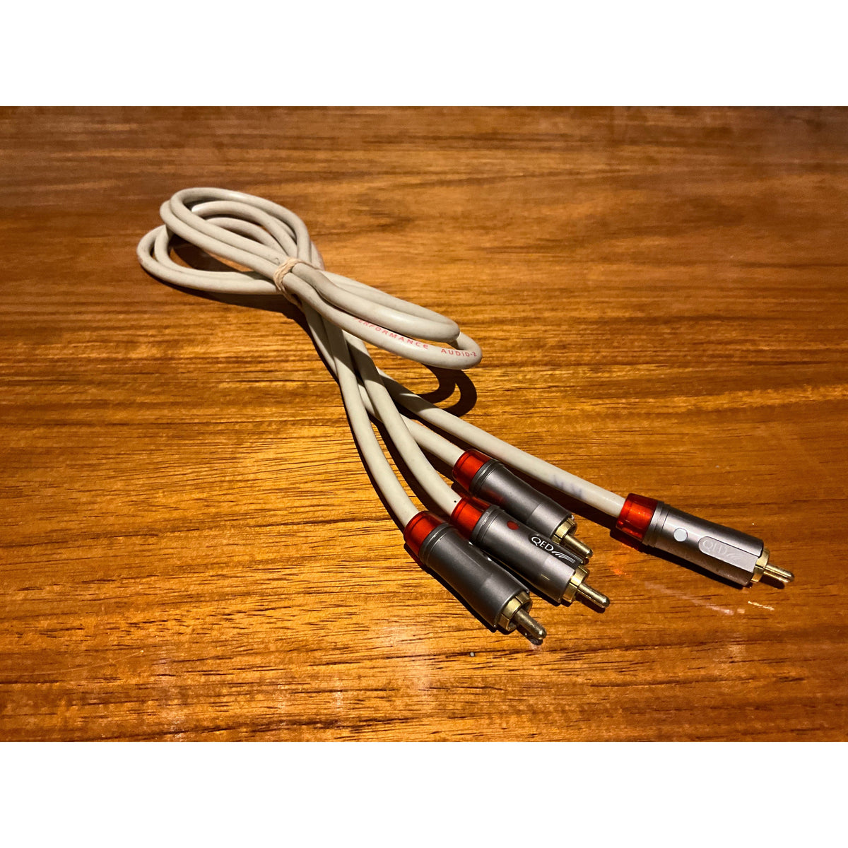 QED Performance Audio 2 RCA cables 1 metre pair, Pre Loved — The Audio ...