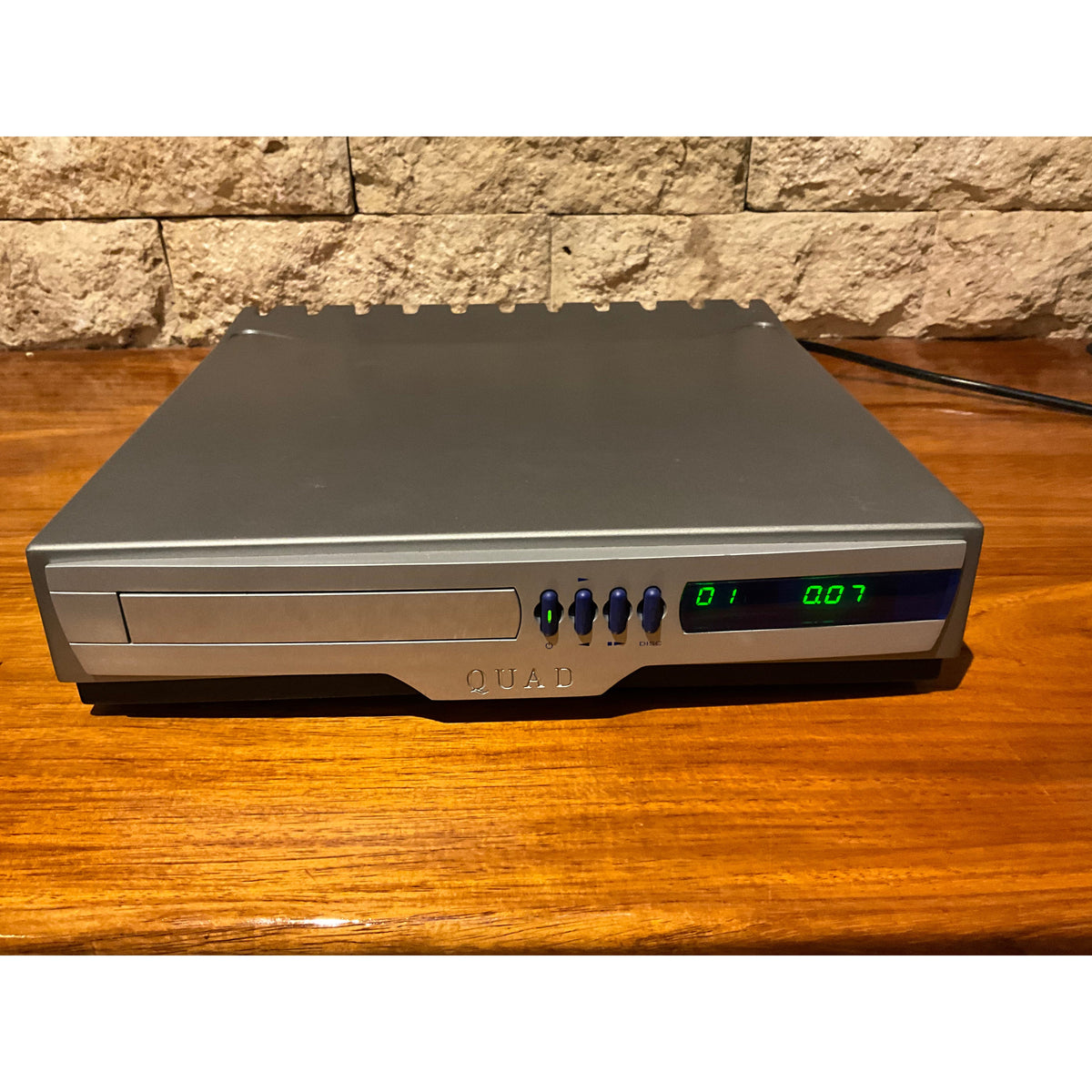 Quad 99 CDP-2 CD player and Pre Amp in silver, Pre Loved — The Audio Tailor