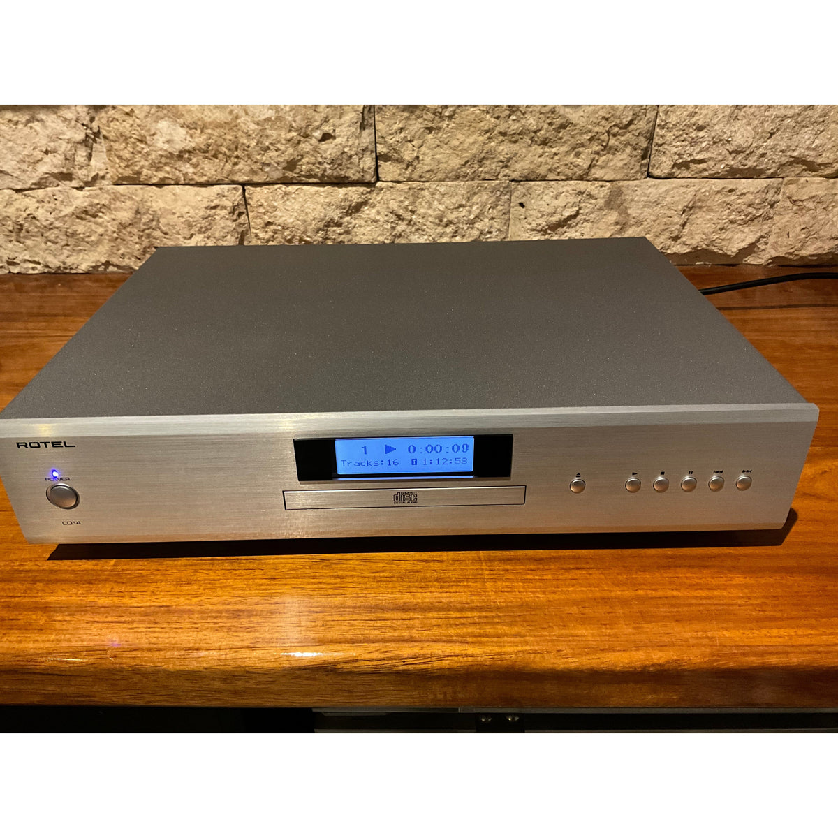 Rotel cd14 cd player in silver Pre Loved — The Audio Tailor
