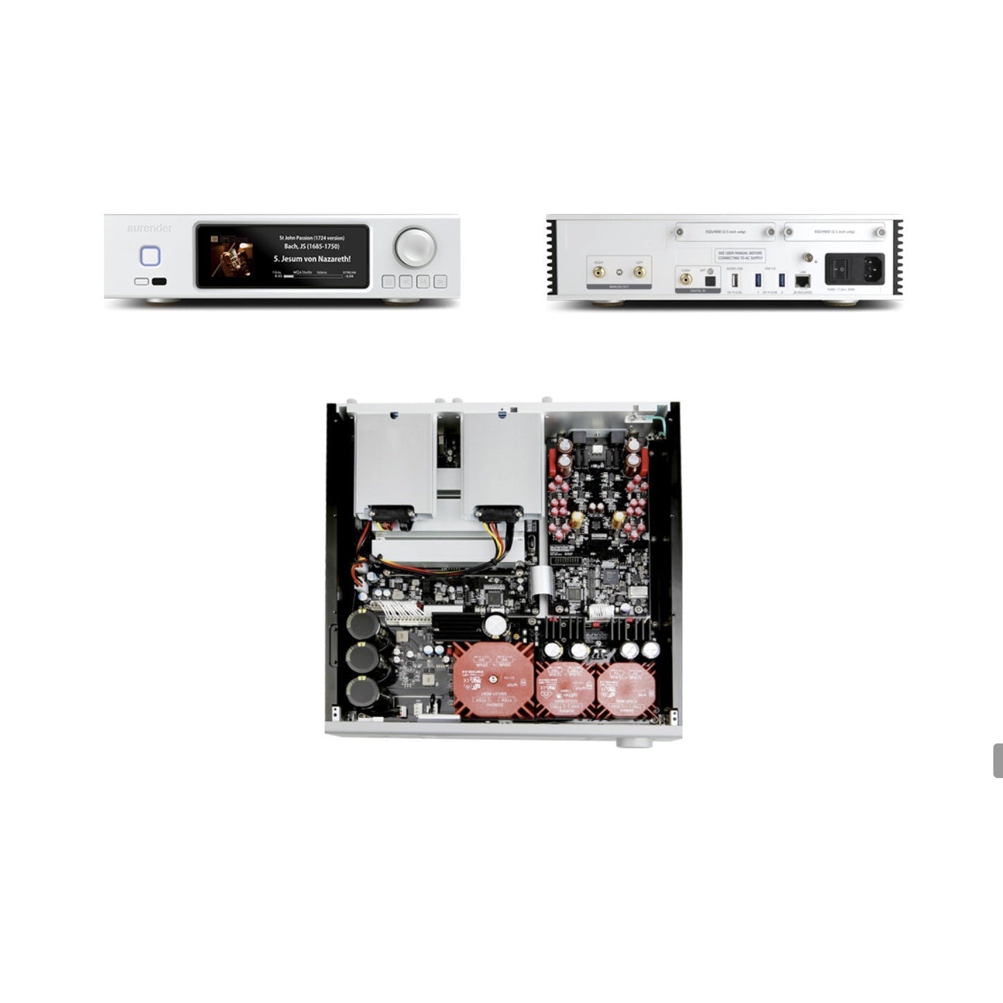 aurender - A200 - Music Server/Streamer/DAC — The Audio Tailor